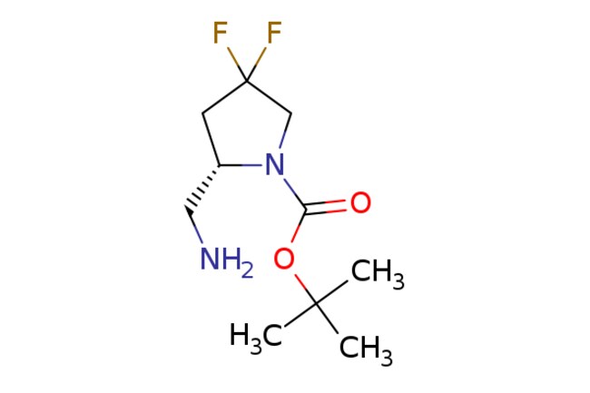 eMolecules tert-butyl (2S)-2-(aminomethyl)-4,4-difluoro-pyrrolidine-1-carboxylate | Fisher ...