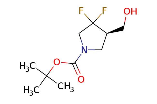eMolecules tert-butyl (4R)-3,3-difluoro-4-(hydroxymethyl)pyrrolidine-1-carboxylate | Fisher ...