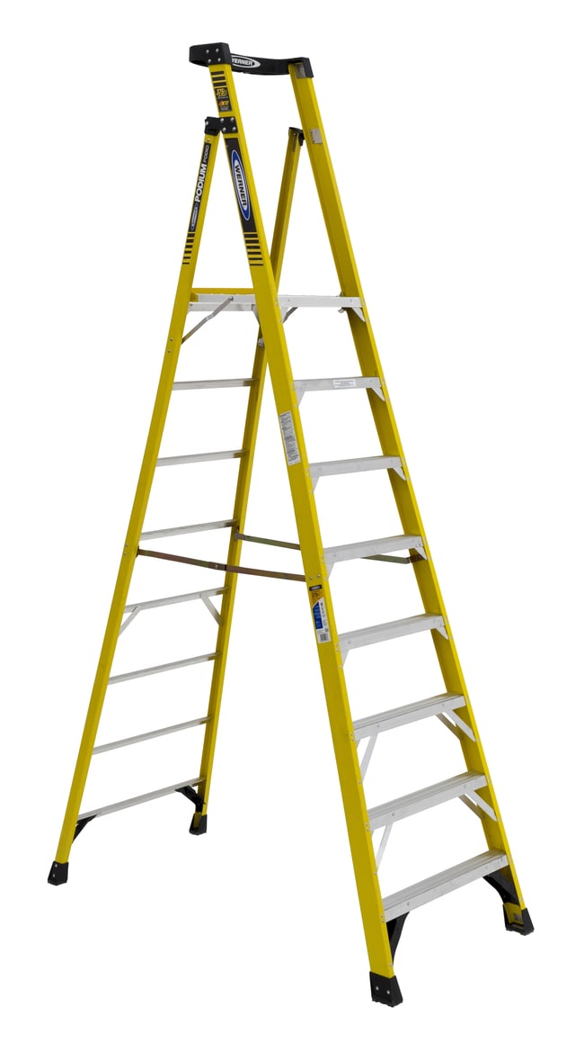 Werner Type IAA Fiberglass Podium Ladder Werner Fiberglass Podium ...