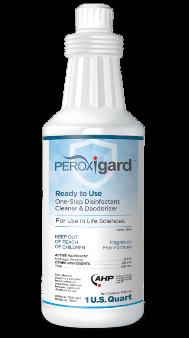 LIGHTHOUSE LIFE SCIENCE PARTNERS LLC Peroxigard Disinfectants 32oz, 12 ...
