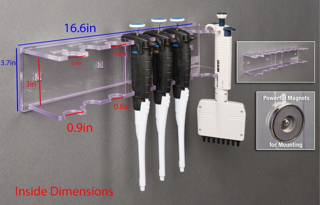 Poltex Pipette Hanger, 6 Positions + Multichannel 2 | Fisher Scientific