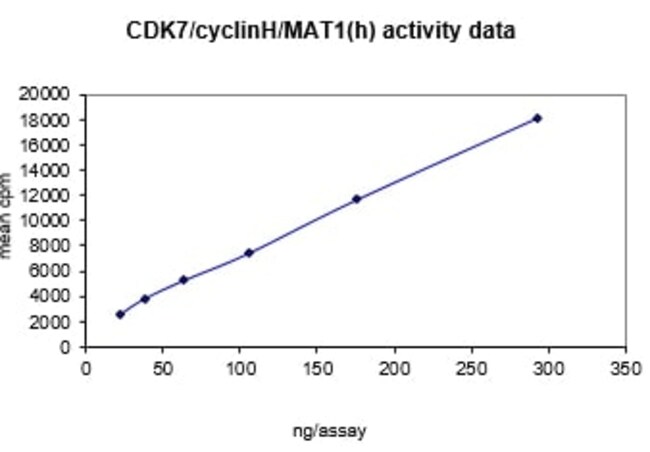 Eurofins DiscoverX Cdk7/Cyclin H/MAT1 (CAK complex) Protein, Active ...