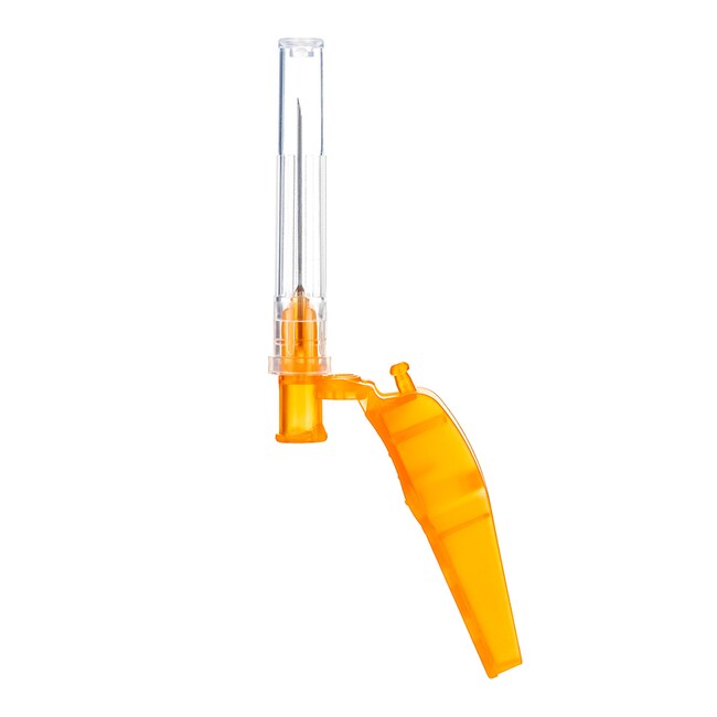 Sol-Care Safety Needle Needle Gauge: 25 G; Needle Length: 1 in.:First ...