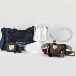 ILC Dover Sentinel XL HP Half Hood System - Rechargeable NIMH Battery ...