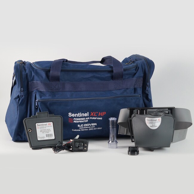 ILC Dover Sentinel XL Blower Kit - Rechargeable NIMH Battery with ...
