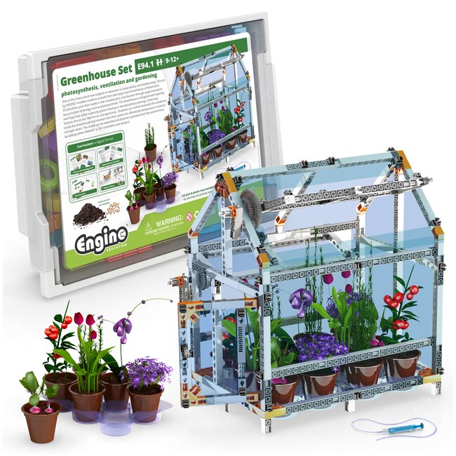 United Scientific Engino Greenhouse Set 5+ | Buy Online | United ...