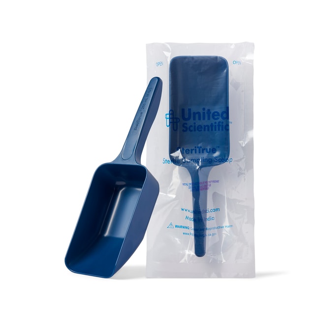 United Scientific SteriTrue Sterile Sampling Scoops, Metal Detectable ...