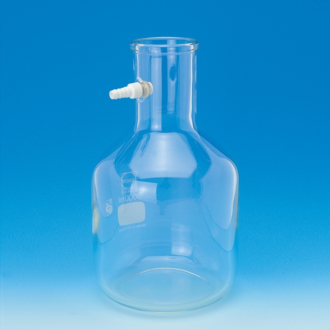 Ace Glass, Inc. Flask, filtering, 20L, plastic coated, removable ...