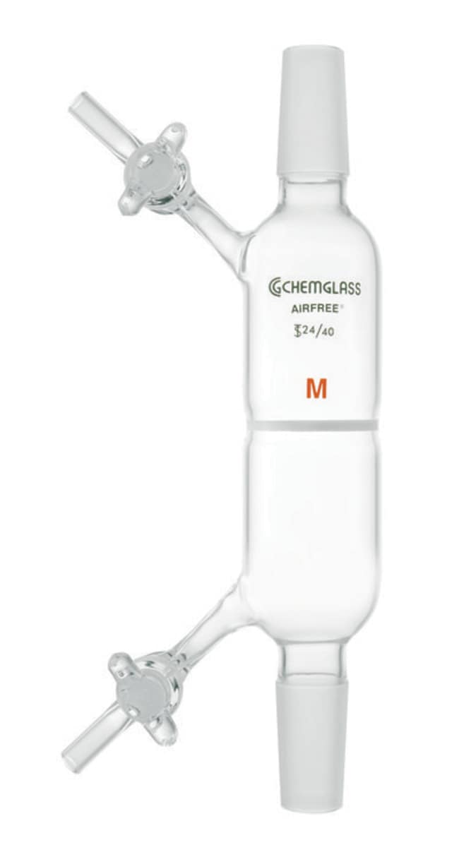 Chemglass Life Sciences Filter Tube, 14/20 Inner Joints, 20mm OD Coarse ...