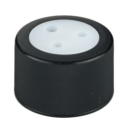 Chemglass Life Sciences Cap Assembly, Complete, 1/8", GPI-38, Blue ...