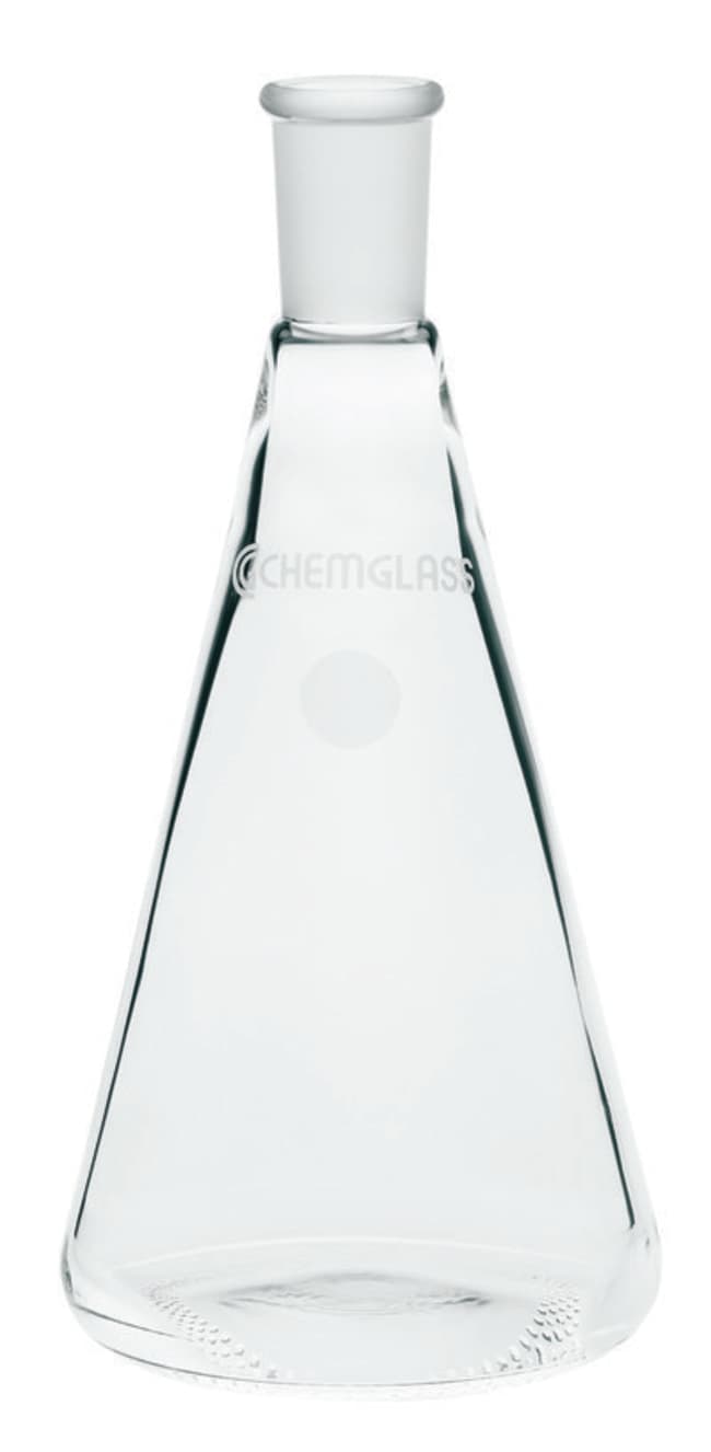 Chemglass Life Sciences 1000mL Filtering Flask, Heavy Wall, 29/42 Outer ...