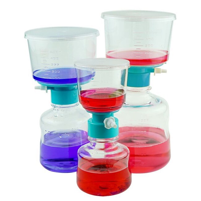 Chemglass Life Sciences Filter System, 500mL, 0.22µm, Vacuum, Bottle ...