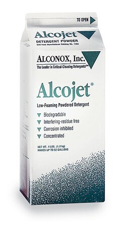 Cole-Parmer Alconox Alcojet 1404-1 Low Foaming Powdered Detergent; 4 lb ...
