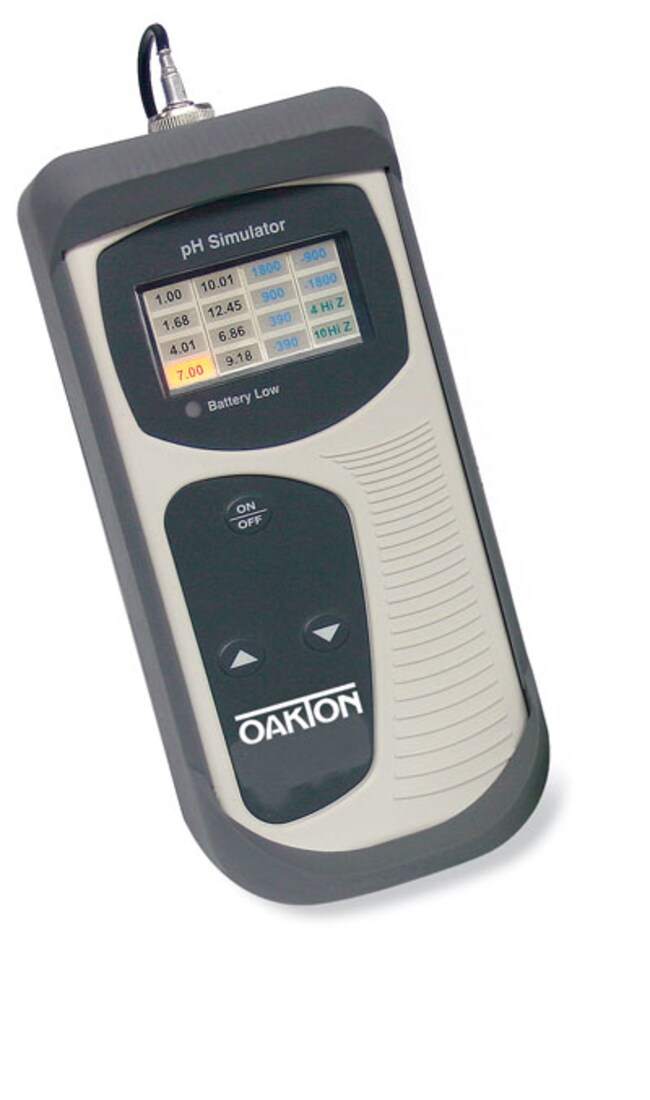 Cole-ParmerOakton pH/mV Simulator, USA-NIST-Custom mV Output | Fisher ...