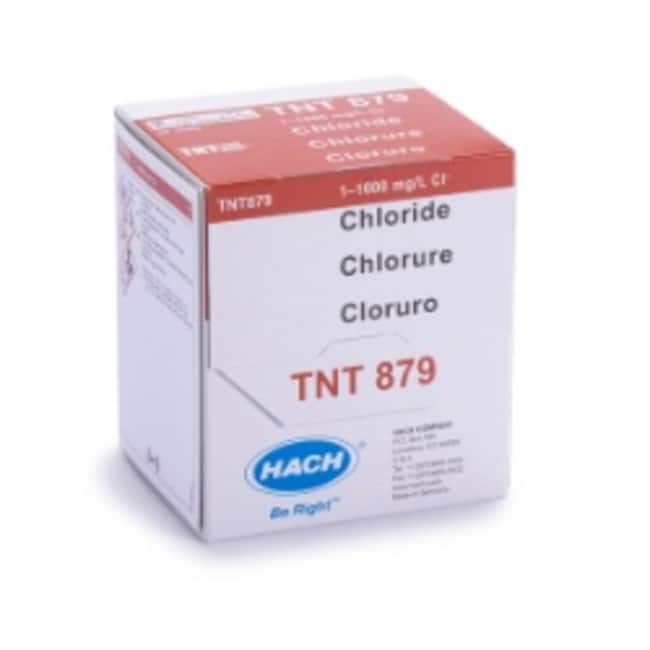 Hach Company Chloride TNTplus Vial Test (1.0-1,000 mg/L Cl), | 24 tests ...