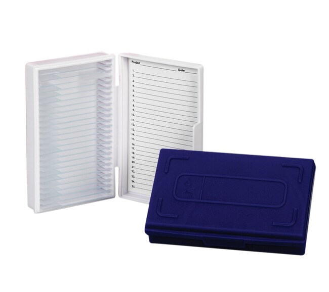 Research Products International Corp Standard Microscope Slide Boxes ...