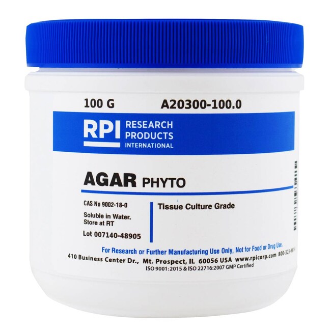 Research Products International Corp Agar, Phyto 100 Grams, Specially ...