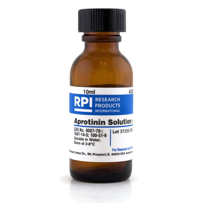 Research Products International Corp Aprotinin Solution 10,000 KIU/mL ... Research Products International Corp Aprotinin Solution 10,000 KIU/mL ...