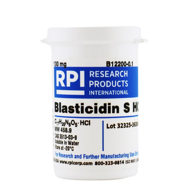 Research Products International Corp Blasticidin S Hydrochloride Powder ...