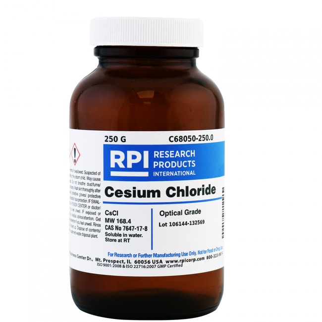 Research Products International Corp Cesium Chloride, 250 G, Quantity ...
