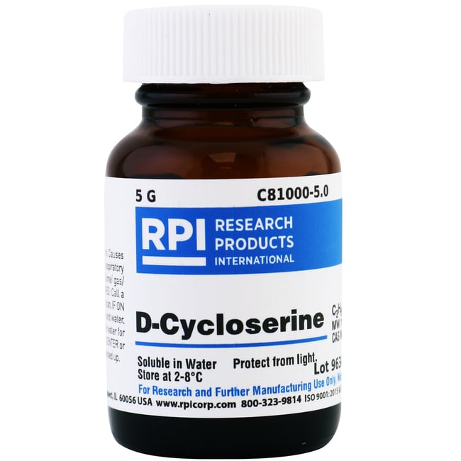 Research Products International Corp D-Cycloserine, 5 Grams, Quantity ...