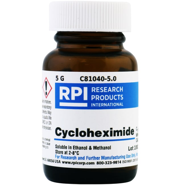Research Products International Corp Cycloheximide, 5 Grams, Quantity ...