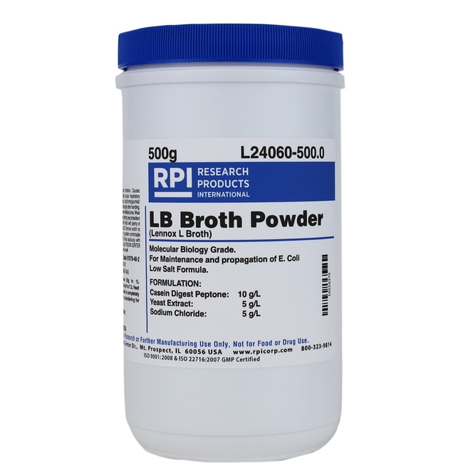 Research Products International Corp LB Broth Powder [Lennox L Broth ...