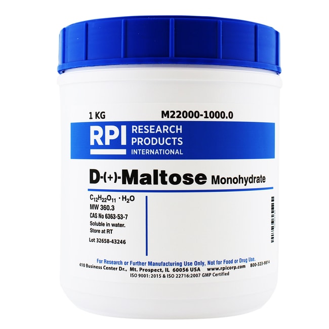 Research Products International Corp D-(+)-Maltose Monohydrate, 1 ...
