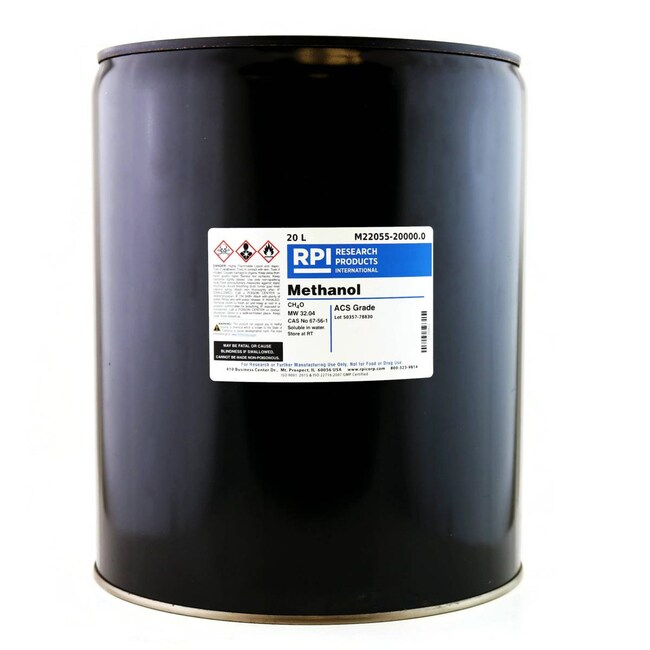 Research Products International Corp Methanol, ACS Grade, 20 Liters ...