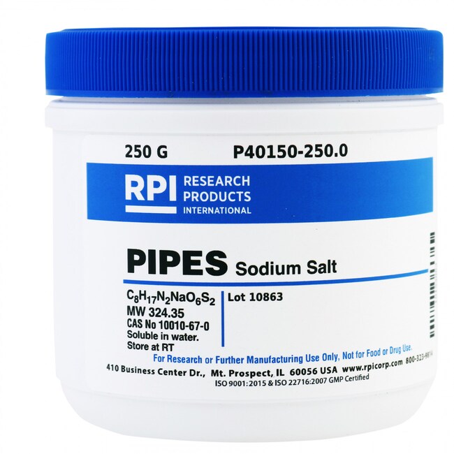 Research Products International Corp PIPES, Sodium Salt, 250 G ...
