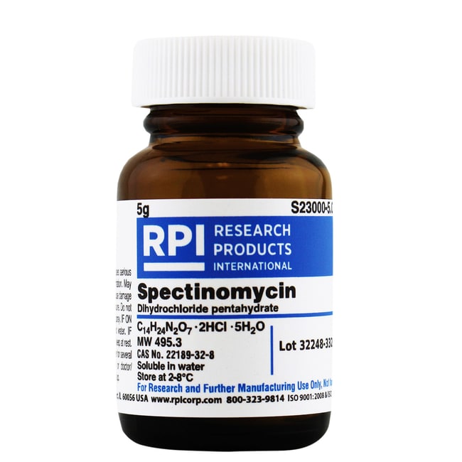 Research Products International Corp Spectinomycin Dihydrochloride ...