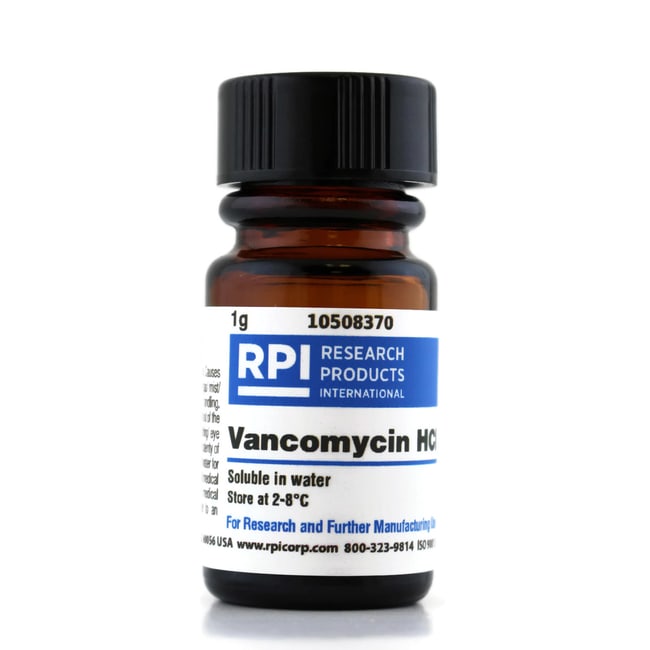 Research Products International CorpVancomycin Hydrochloride, 1 Gram ...