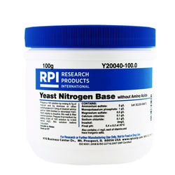 Research Products International Corp Yeast Nitrogen Base without Amino ...