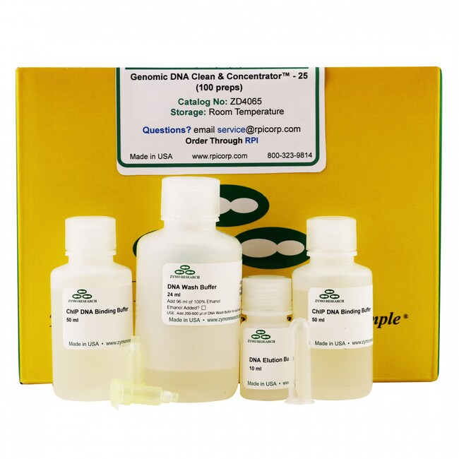 Research Products International Corp Genomic DNA Clean & Concentrator ...