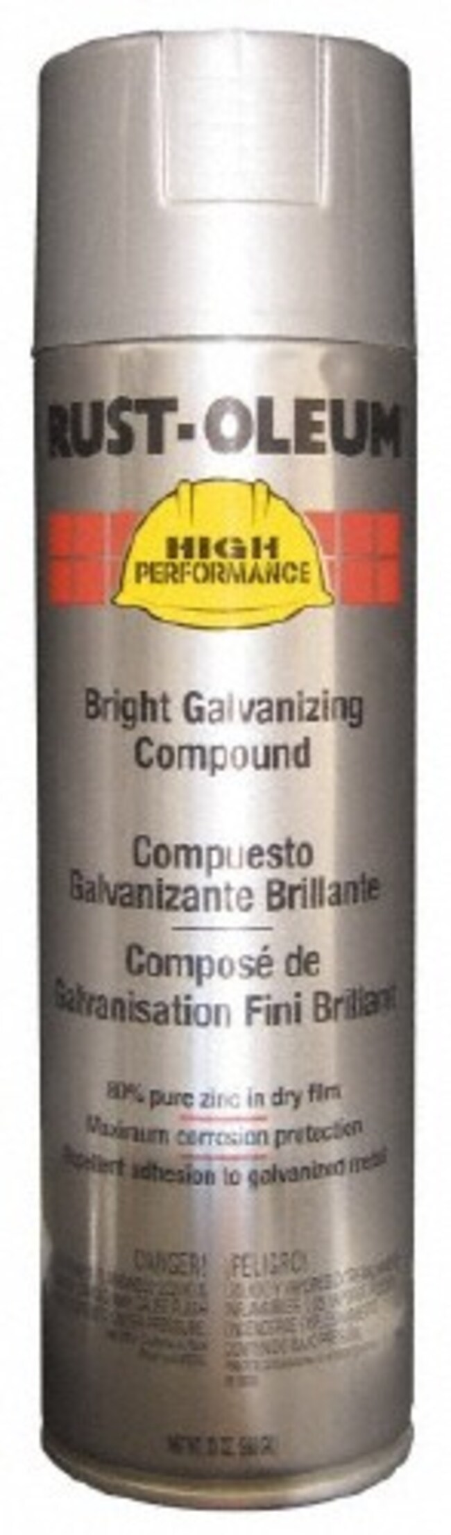 MSC Rust-Oleum V2117838 Silver, Galvanizing Spray Paint 14 Sq Ft per ...