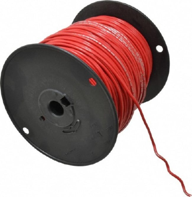 MSC Southwire 411030504 14 AWG, 41 Strand, Red Machine Tool Wire PVC ...