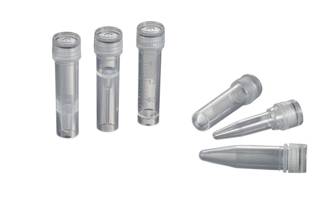 Andwin Scientific Micro Centrifuge Tube with Flat Screw-Cap, 1.5 mL ...