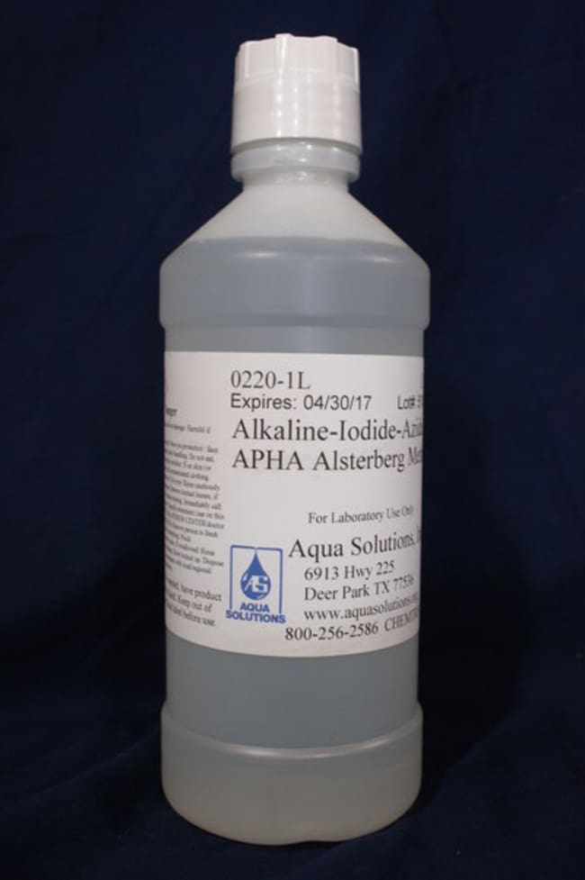 Aqua Solutions Alkaline-Iodide-Azide APHA Alsterberg Method (1L ...