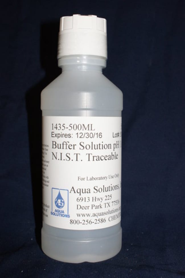 Aqua Solutions BUFFER PH=1.68 500ML, Quantity: Each of 1 | Fisher ...