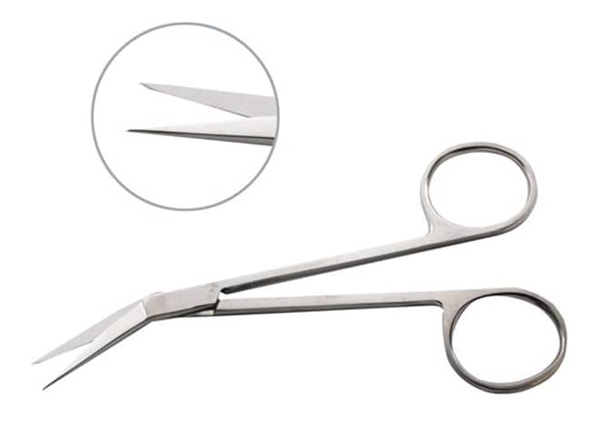 Electron Microscopy Sciences EMS Iris Scissors Premium with Angled Blades, | Fisher Scientific