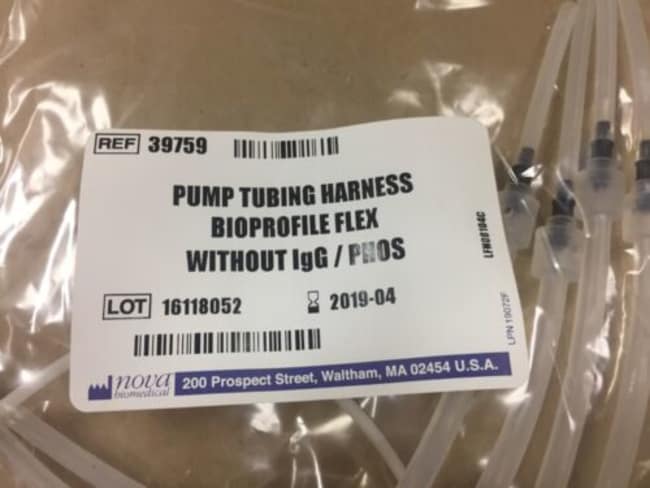 Nova Biomedical Corporation Bioprofile Flex Pump Tubing Harness ...