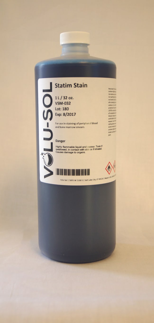 Volu Sol Statim Stain, 32 oz / 1 L, Volu-Sol, Quantity: Each of 1 | Fisher Scientific