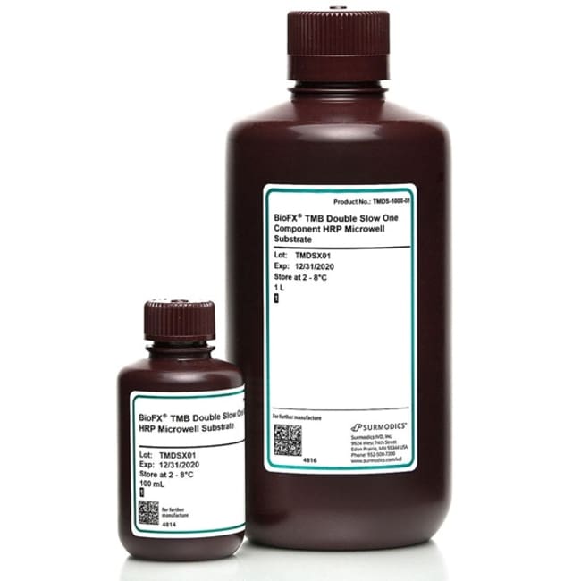 Surmodics Inc TMB Double Slow One Component HRP Microwell Substrate, 1L ...