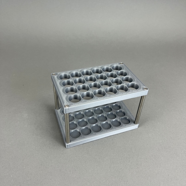 V TUBE RACK for 15 x 92mm Diameter Sample Tubes with Labels, 4 x 6 ...