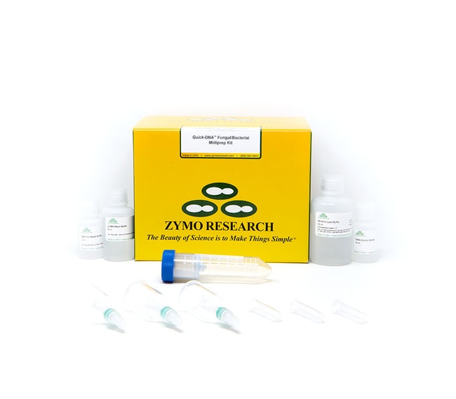 Zymo Research Corporation Quick-DNA Fungal/Bacterial Midiprep Kit (25 ...