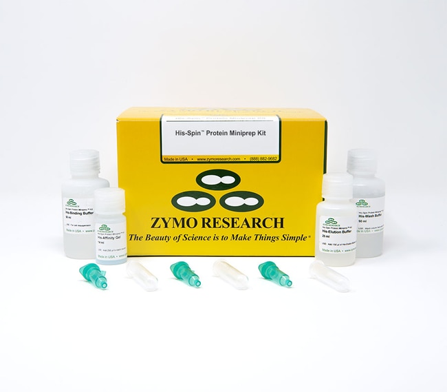 Zymo Research Corporation His-Spin Protein Miniprep Kit (50 Preps ...
