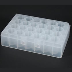 Thomson Instrument Company WELL BLOCK 24 4ML VIALS CS25, Quantity: Case ...