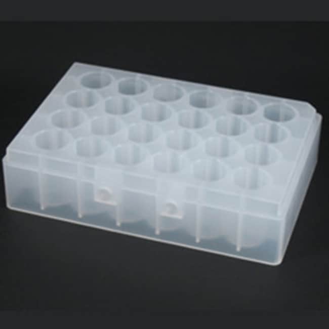 Thomson Instrument Company WELL BLOCK 24 4ML VIALS CS25, Quantity: Case ...