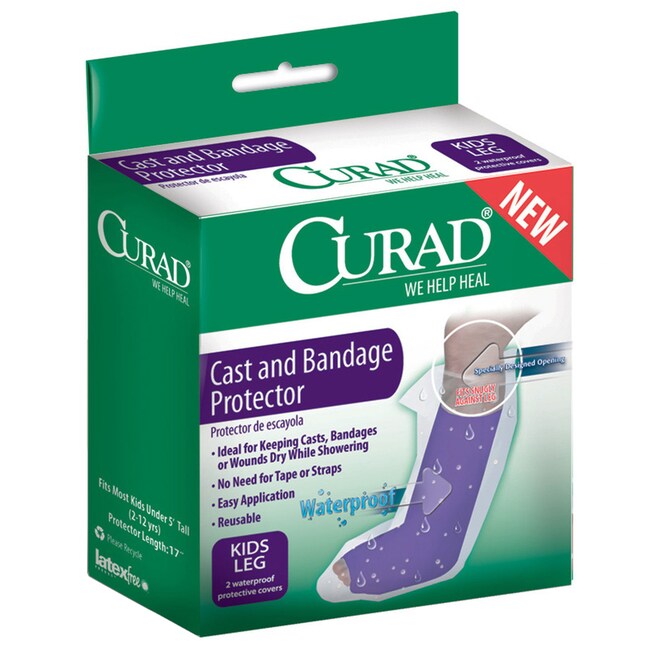 Med Vet International Cast Protector, CURAD, Child Leg, Each, Quantity ...