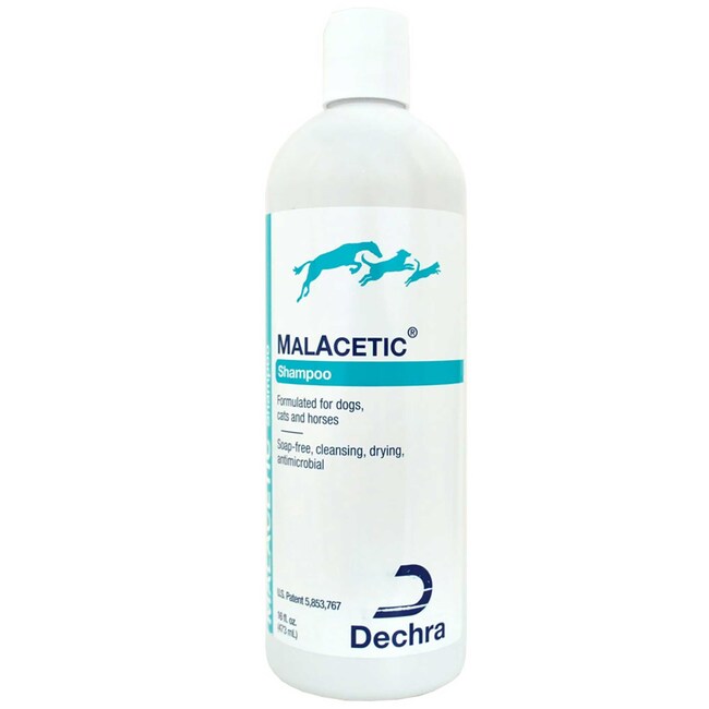 Med Vet International Dechra Malacetic Shampoo, Soap-Free, Antifungal ...
